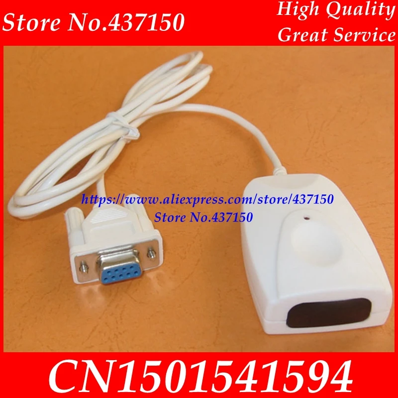 Wireless infrared serial communication, RS232 serial port of the ...