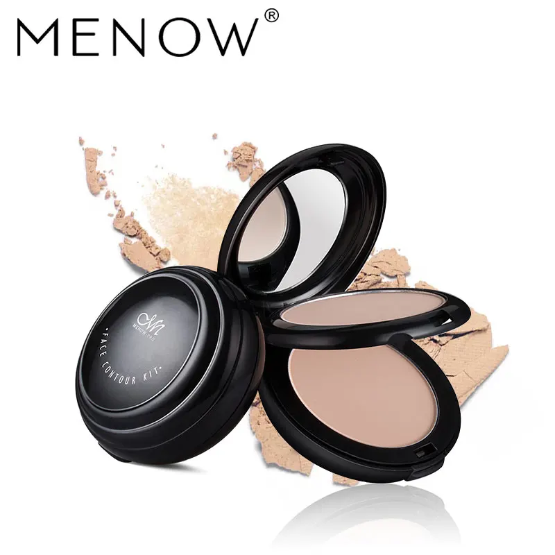 MENOW Marca Face Maquiagem Set Professional Dupla Camada Kit Pó Bronzer ...