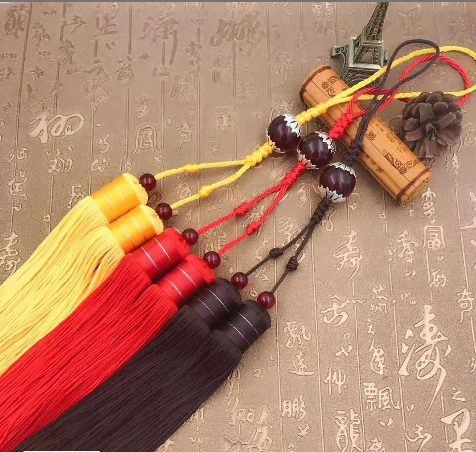 Ice Silk Sword Tassel Tai Chi Sword Accessories Kung Fu Taichi Ear ...