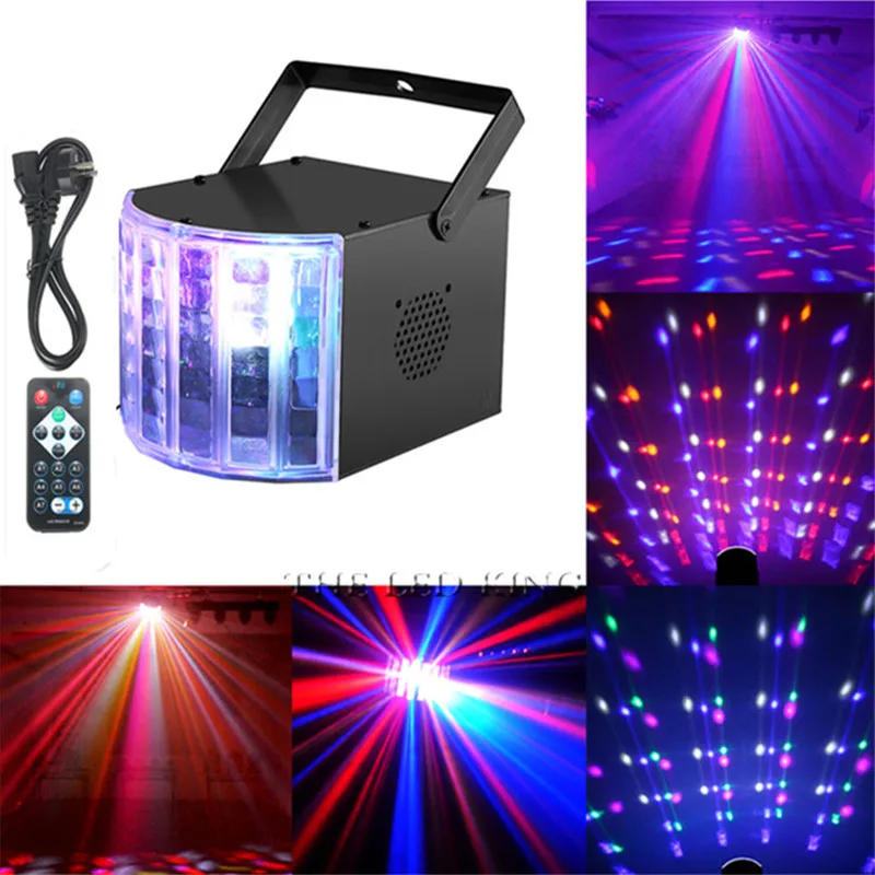 Wireless Remote AC85 265V Stage Lights RGB PAR LED DMX Stage Lighting ...