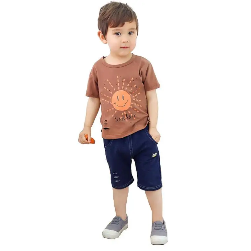 Boys Set Fashion 2pcs Toddler Clothes For Boy Clothing Sets Summer Baby ...