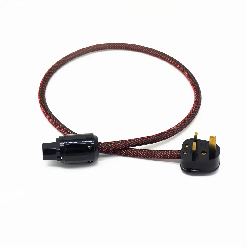 Hi-End Hifi Audio Power Cord with UK Plug Power Line Power Filter UK ...