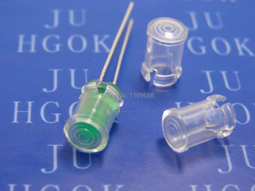 free shippig LIGHT PIPE/LED transparent pipe | LED LENS CAP _LC5 1|cap ...