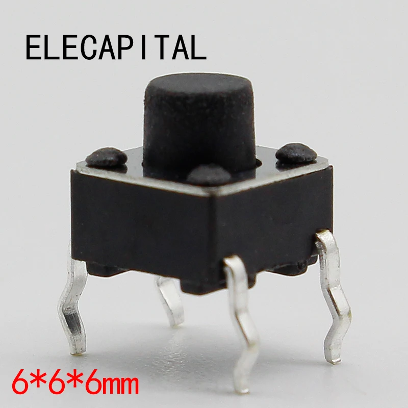 Botón Táctil G91 de 4 pines, microinterruptor directo de reinicio automático, Top de cobre, 50 ...