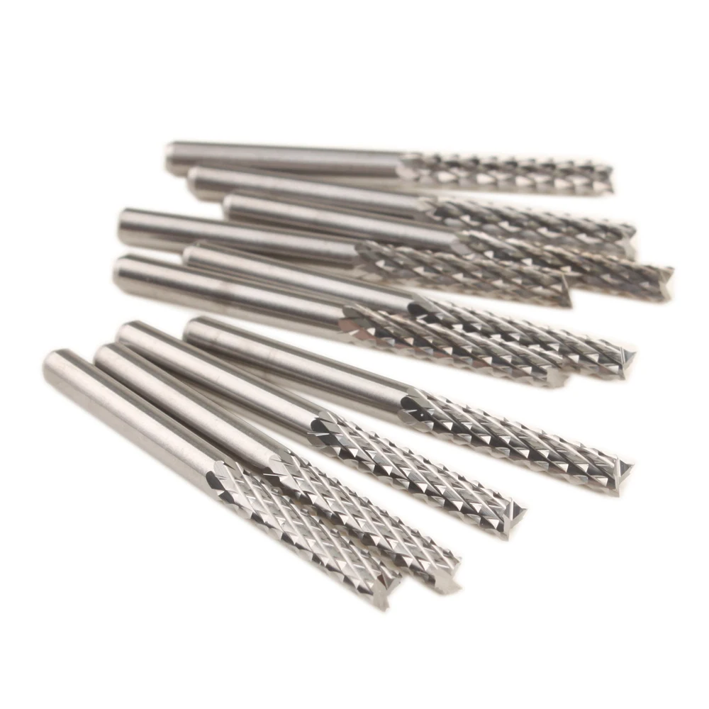 10pcs-3-175x17mm-Carbide-End-Milling-Engraving-Edge-Cutter-Drill-CNC ...