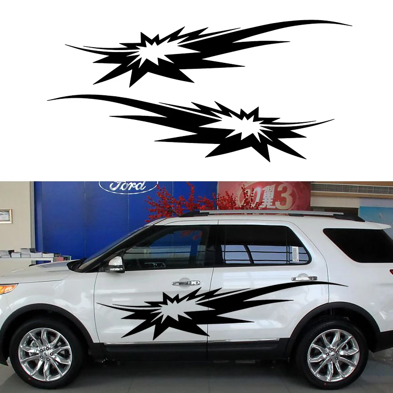 2 X Bomb Exploded Very Shocking In The Smoke Filled Car Sticker Funny ...