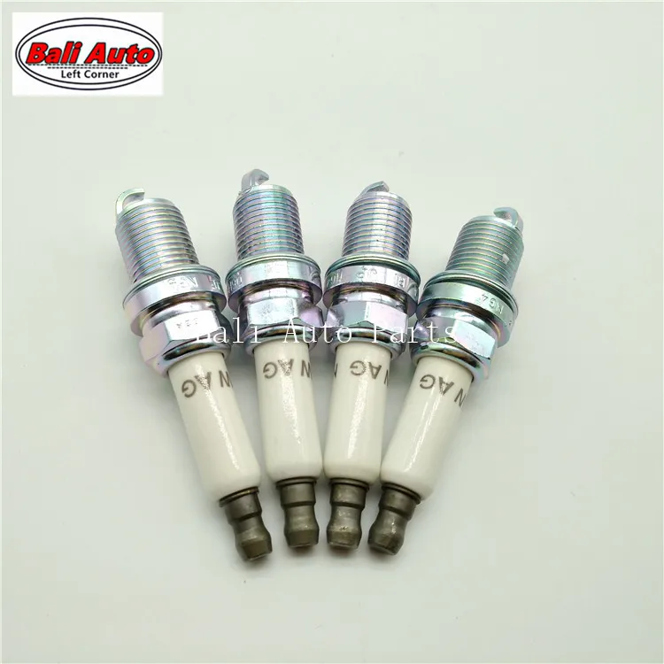 Left corner 4X High Power Spark Plug 06 H905 601 A For Audi VW ...