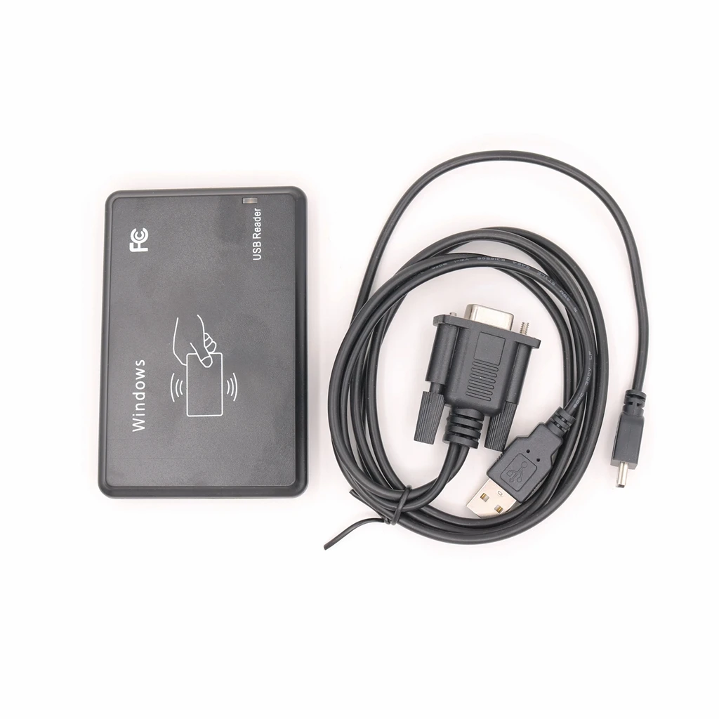 RS232 RFID 125Khz ID Reader EM4100 TK4100 EM Card Reader Serial Port ...