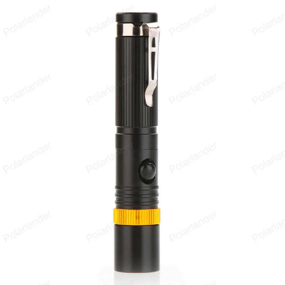 New arrival Mini Rotary focusing hard light flashlight pen flashlight ...