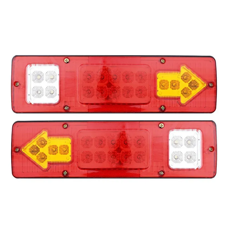 LED Trailer Rear Light Board Tail Brake Stop Indicator Lamp Reversing ...