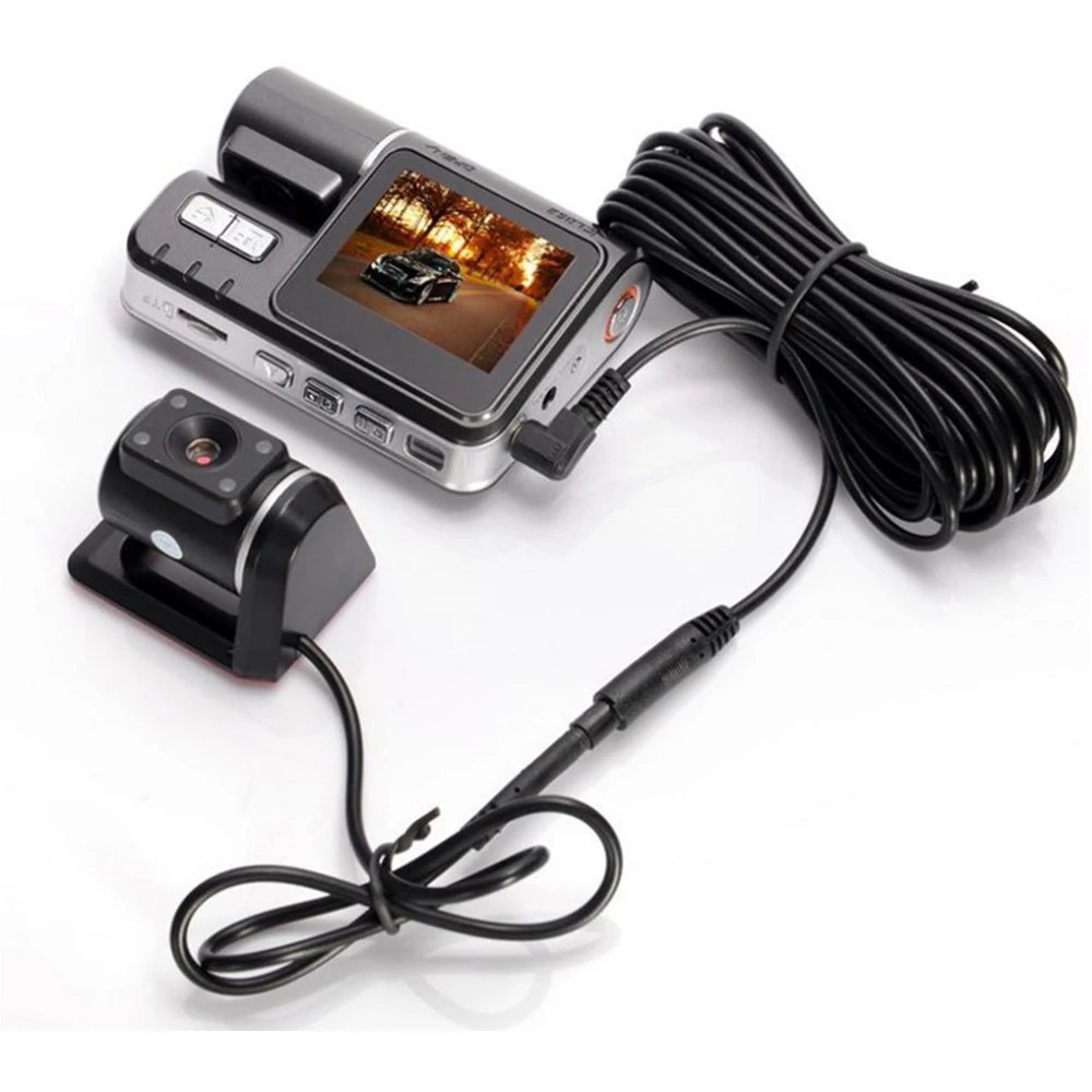 Dual Camera Dash Cam i1000 with Rear 2 Cam Vehicle View Dashboard ...