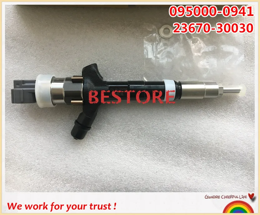 정품 및 신제품 커먼레일 인젝터 095000 0940 /095000 0941, 23670 30030/23670 30040/ ...