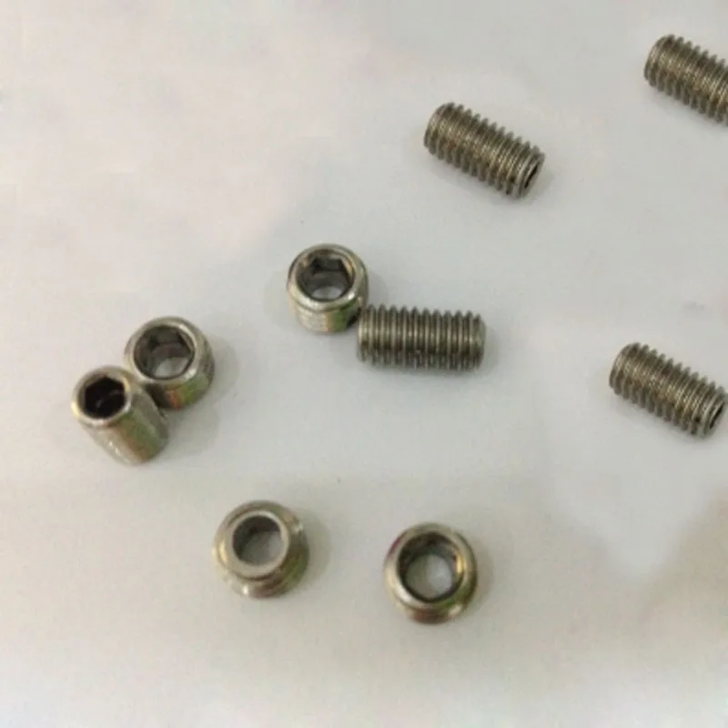 2PCS Set Grub Hollow Screw Through Hole Screws Stainless Steel M10 M12