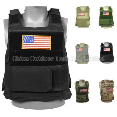 BlackHawk FBI SWAT Military Molle Combat Vest Strike Plate Carrier ...