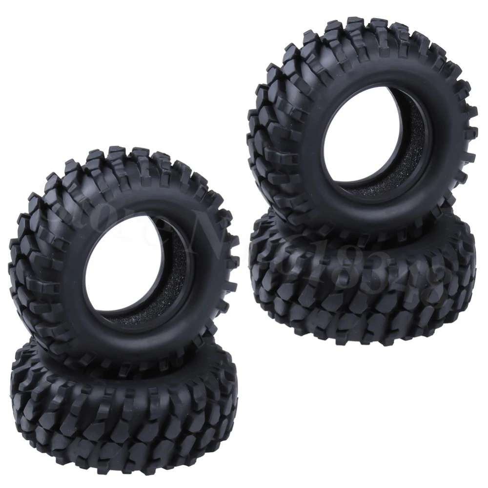 4pcs 1.9 Inch Rubber 96mm Rc Crawler Tires With Foam Inserts Id: 48mm ...