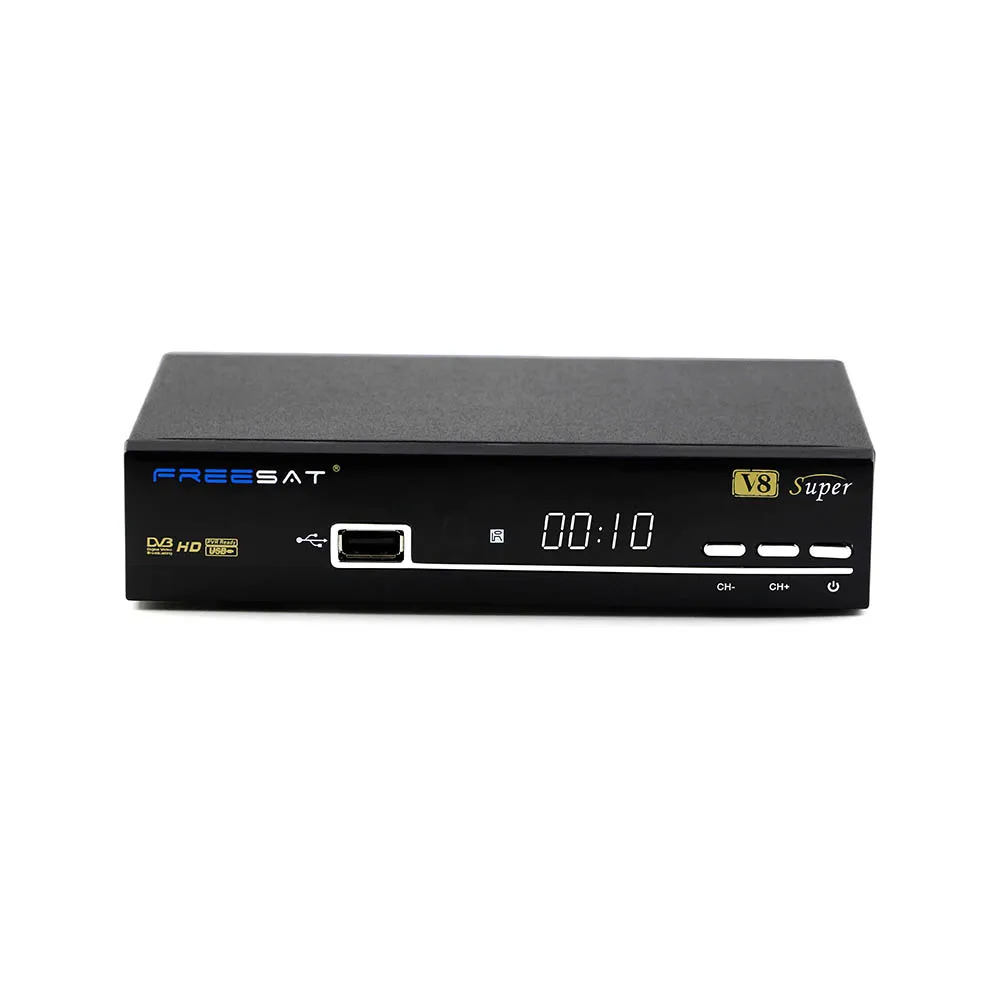 V8 Super Dvb-s2 Fta Satellite Receiver Iptv 1080p Full Hd Satellite ...