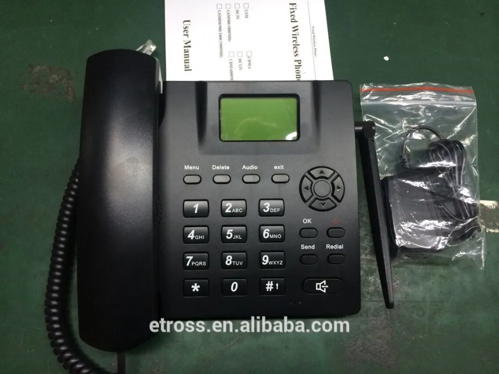 Etross brand or OEM brand GSM FWP 6188 Fixed Wireless Phone|phone scrap ...