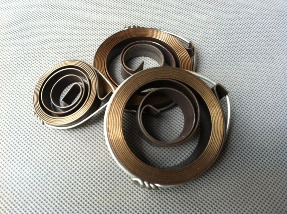 Cheap price flat wire rolling constant force coil spring for clockwork ...