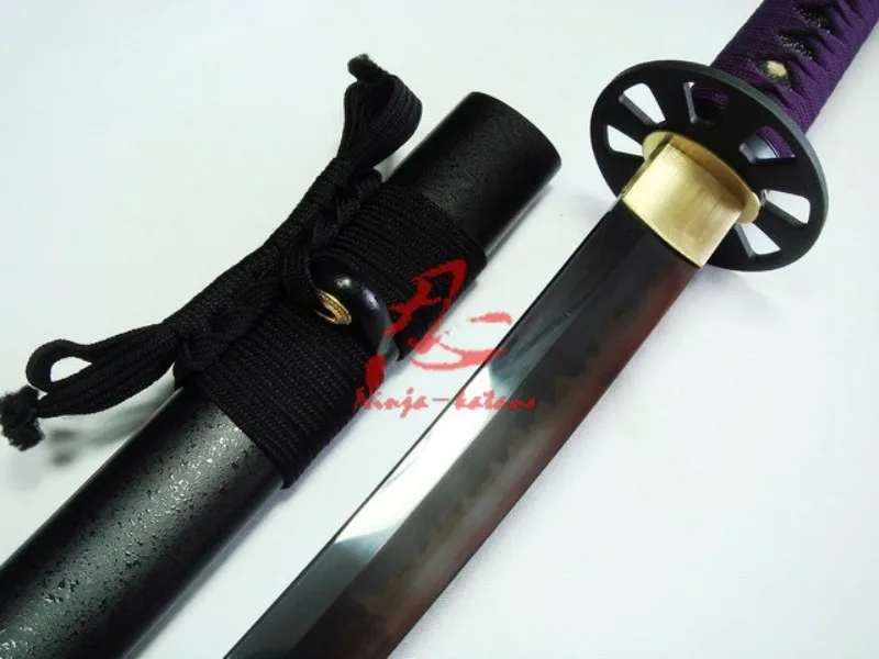 clay tempered jp katana matrix tsuba adsorb tungsten sword sharpened ...