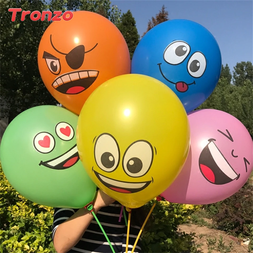 Tronzo 10pcs Funny Balloons Air Globos Birthday Party Decorations Kids ...