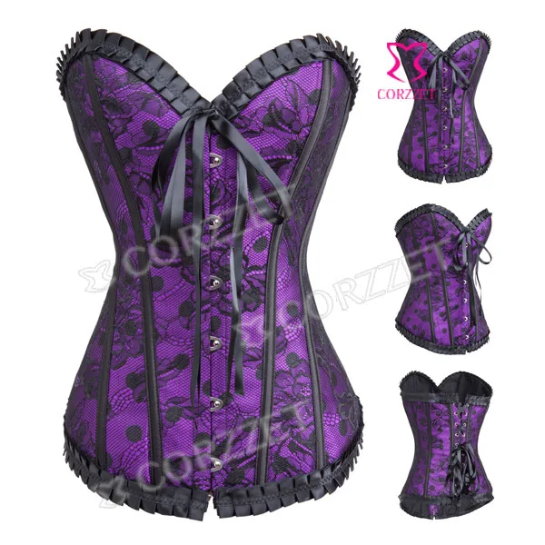 Aliexpress.com : Buy Hot Women Shapewear Sexy Corsage Basque Lace&Satin ...