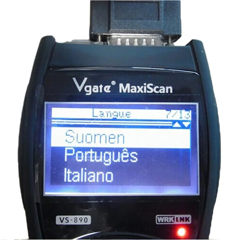 Профессиональный OBD2 EOBD диагностический инструмент VS890 MaxiScan ...