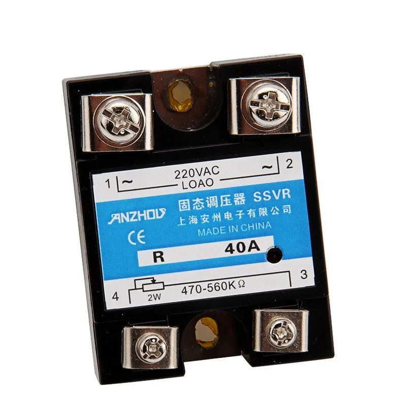 Solid state voltage regulator SSVR 40A voltage regulator, solid state ... Solid state voltage regulator SSVR 40A voltage regulator, solid state ...
