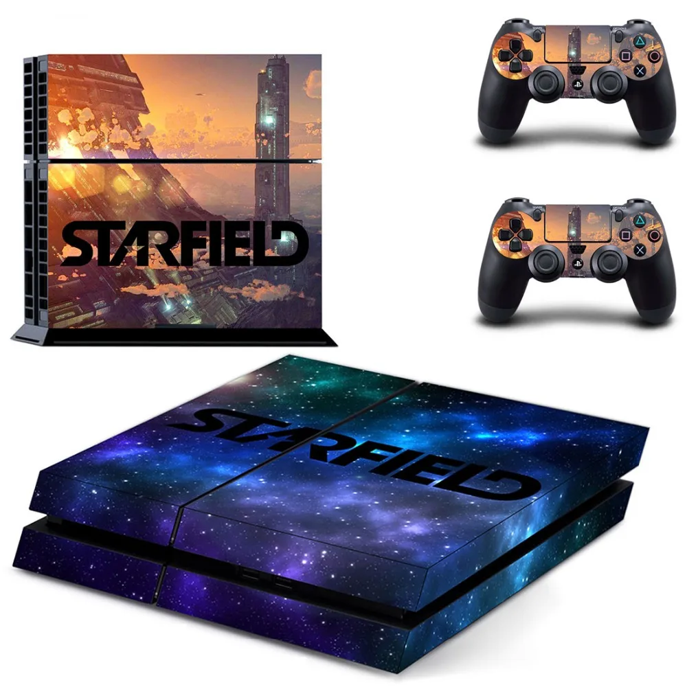Starfield PS4 Skin Sticker for Game Console - ConsoleSkins.co