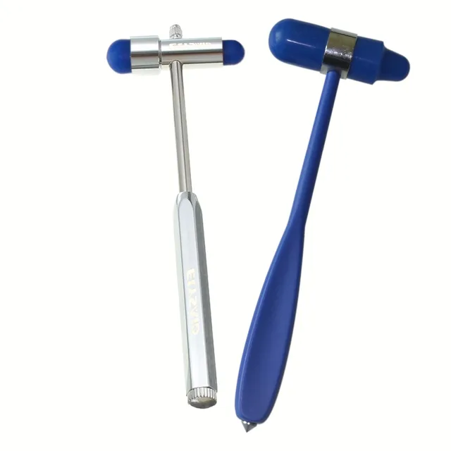 1Pc Blue Reflex Hammer ABS Big Size Medical Percussion Reflex Hammer ...