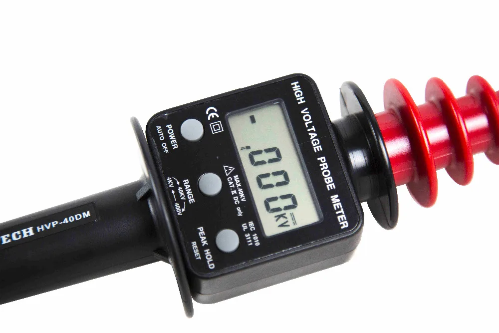 HVP-40DM(400V/4KV/40KV) DC High Voltage probe Meter(LCD meter,read out ...