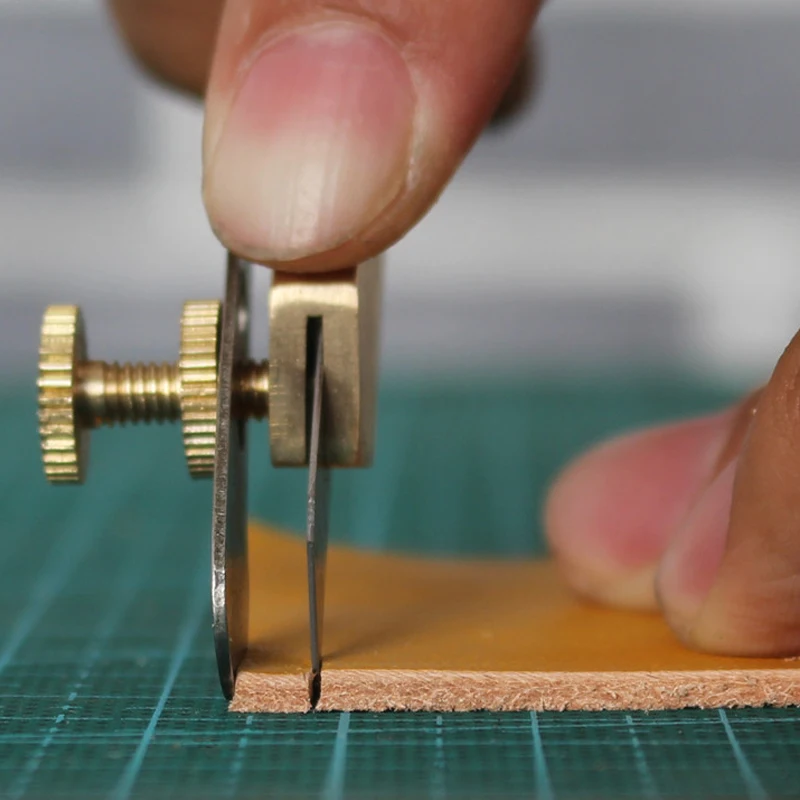 Leather-Craft-Tools-DIY-Incision-Cutter-Knife-Copper-Trimming-Knife ...