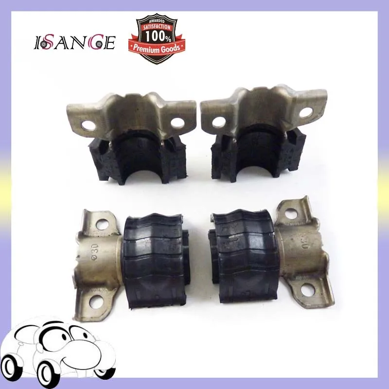 Isance Front Suspension Sway Stabilizer Bar Bushing Set For Mercedes ...