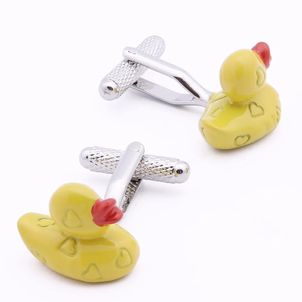 Marcus & Co Victorian Reverse Intaglio Duck Cufflinks