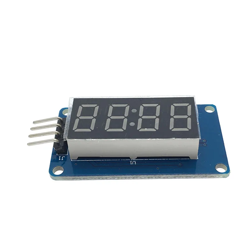 1PCS TM1637 4 Bits Digital LED Display Module For arduino 7 Segment 0 ...