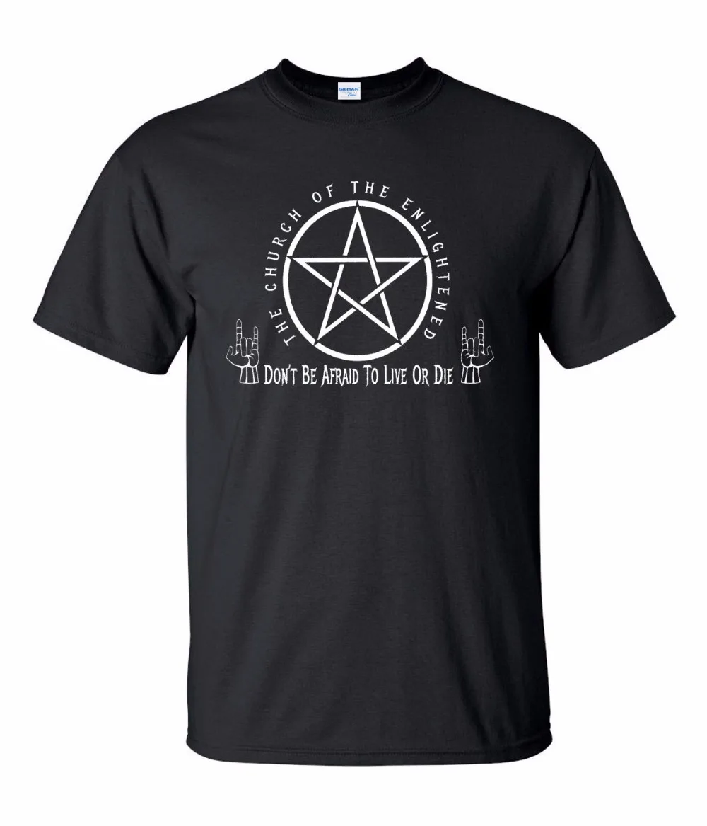 High-Quality-Male-T-Shirt-Pentagram-Tee-Shirt-Gothic-Satanic-Devil ...