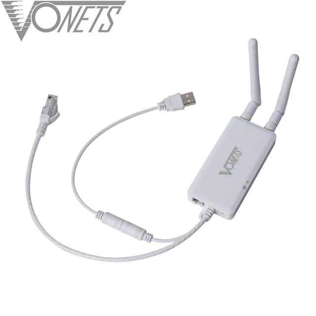 VONETS VAP11S 2.4GHz Industrial Mini Router, WiFi Bridge, Wireless ...
