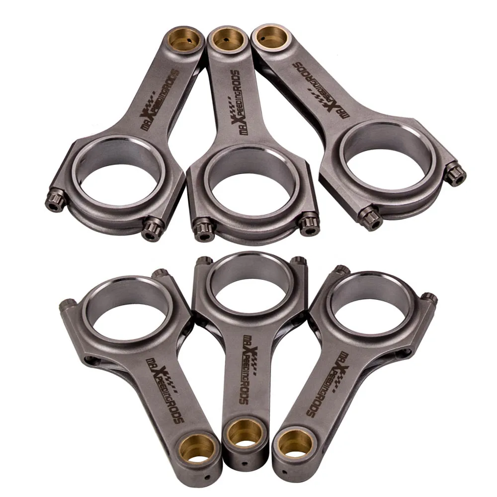 154mm Connecting Rod Rods for Audi S4 4.2L Conrods Genuine 5/16" ARP ...