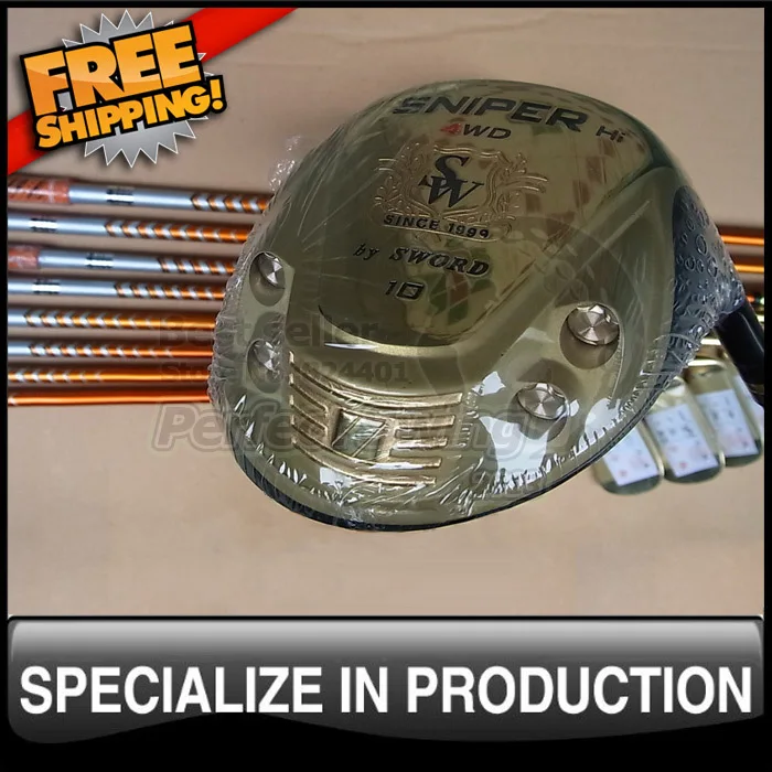 Katana Golf Sword SNIPER Hi 4WD Driver Limited Edition 9 / 10 Loft with ...