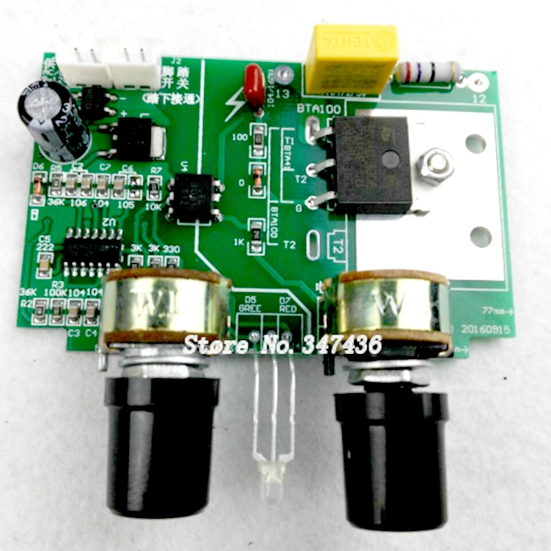 Spot Welder Control Panel Replacement Time Relay Adjustment Time ...