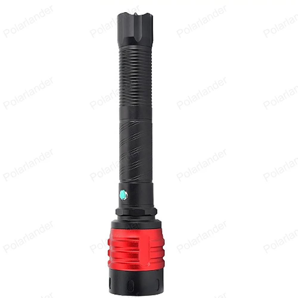 High end high speed direct charging handheld flashlight red/black ...