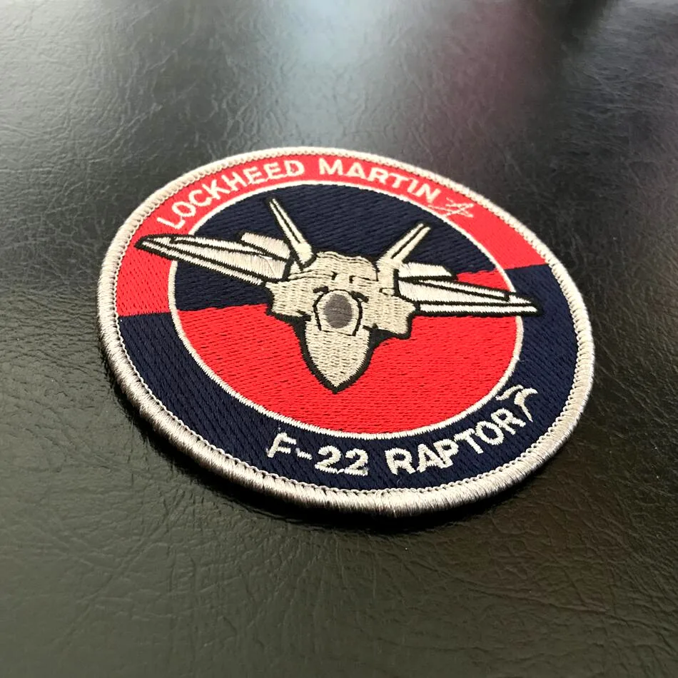 Parche bordado 5 uds. LOCKHEED MARTIN, insignia táctica, gancho ...