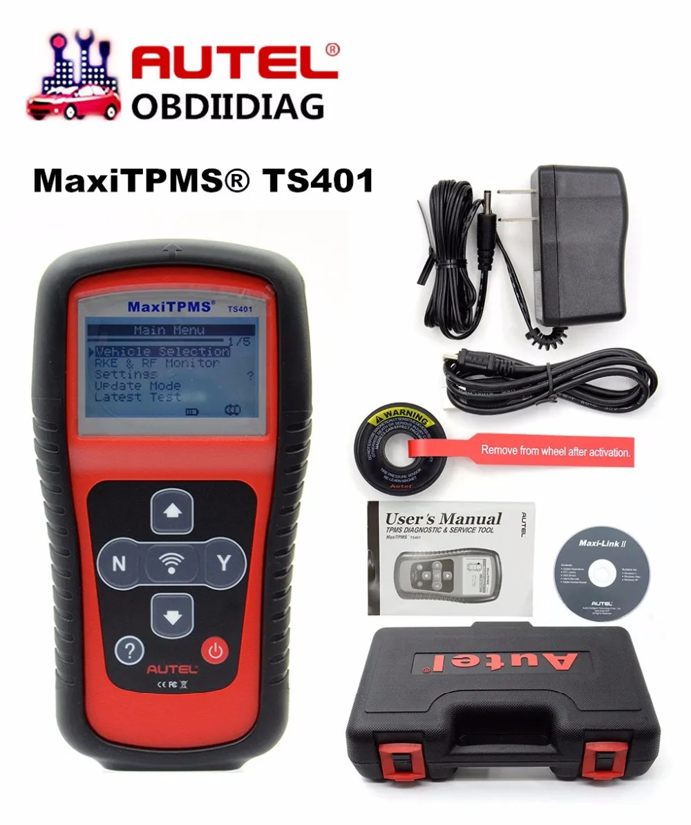 Original AUTEL MaxiTPMS TS401 New generation TPMS Diagnostic and ...