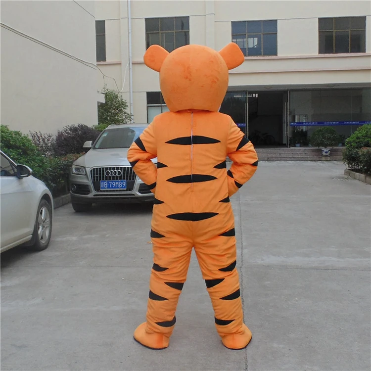 Cartoon Tiger Cosplay Mascot Costume - AllCosplay.com