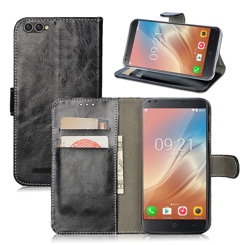 Case For Doogee X30 X 30 5.5" Wallet Cover For Doogee X30 Leather Flip ...