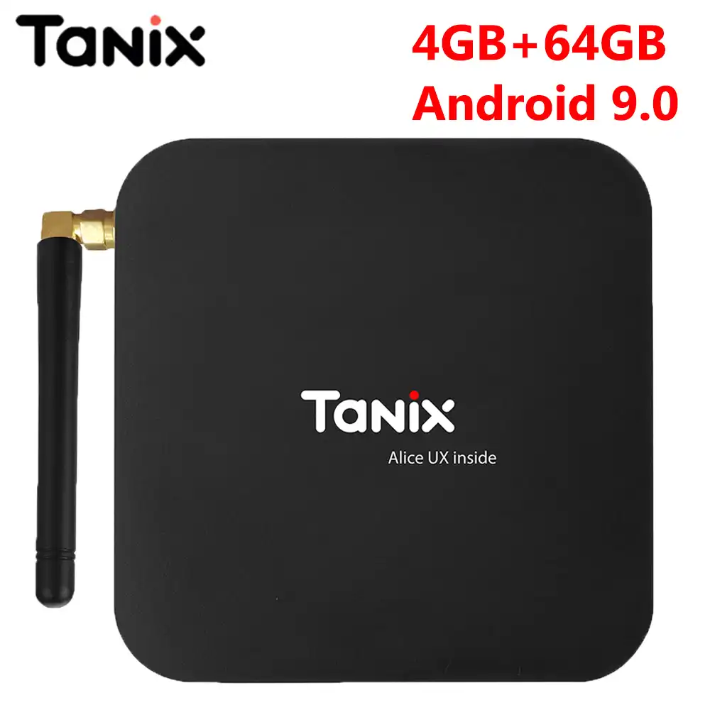 Tanix TX6 Android 9.0 TV Box Allwinner H6 4GB DDR3 32GB EMMC 2.4GHz ...