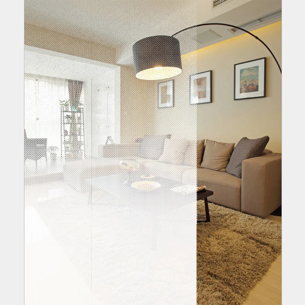 Hohofilm 1.52x15m Semi-privacy White Dot Window Film Glass Sticke Semi ...