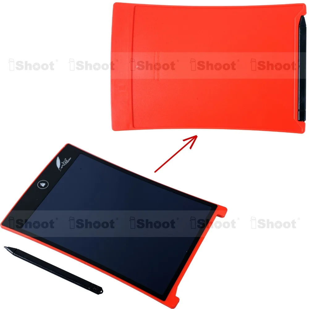 Hot Red Portable 8.5" LCD Writing Pad Notepad Electronic Pen Drawing ...