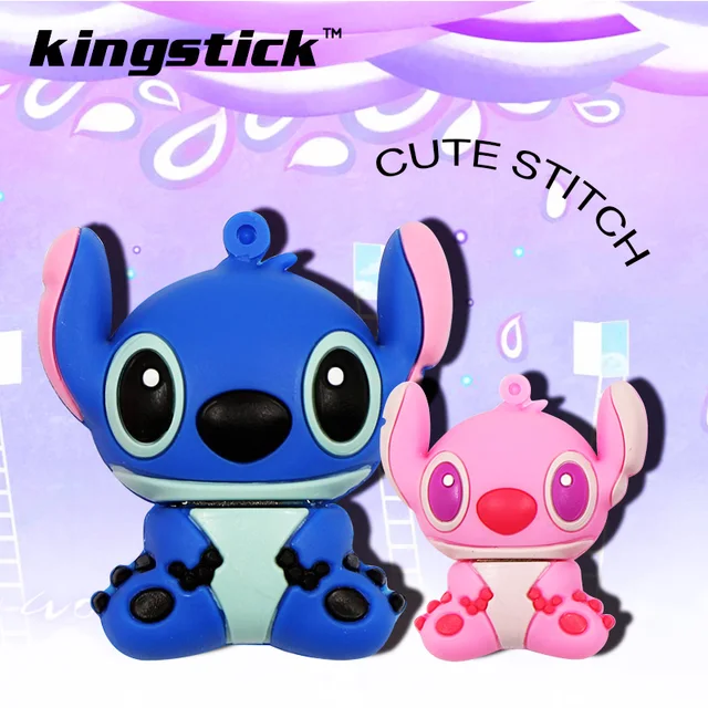 2016 new cartoon Lilo & Stitch usb flash drive cle usb sick pen drive ...