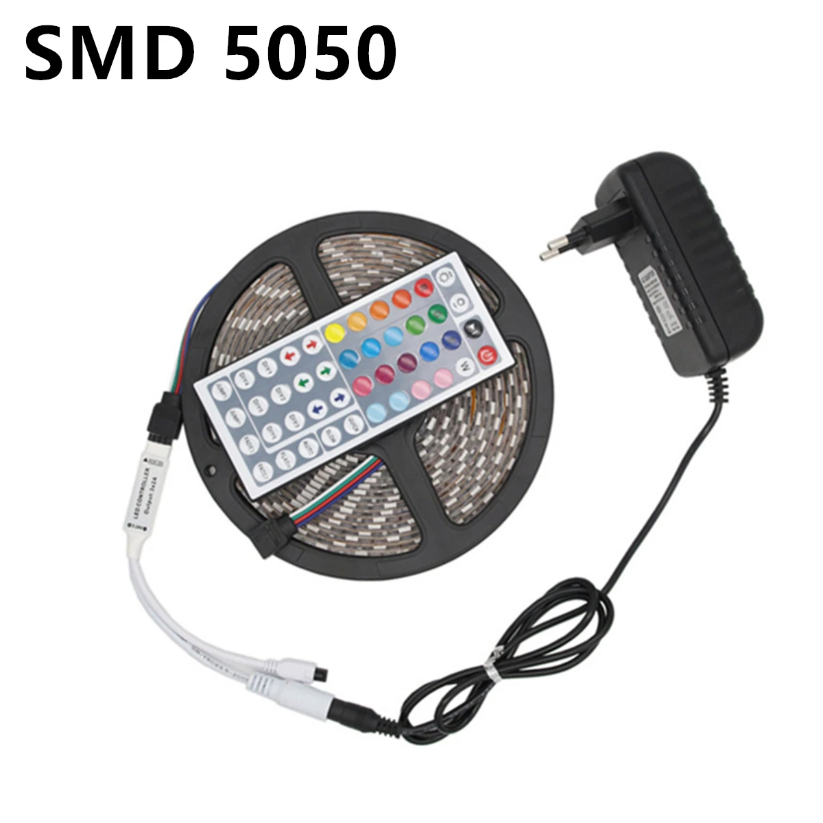 5M LED Strip SMD 2835 5050 led strip light waterproof RGB strip ...
