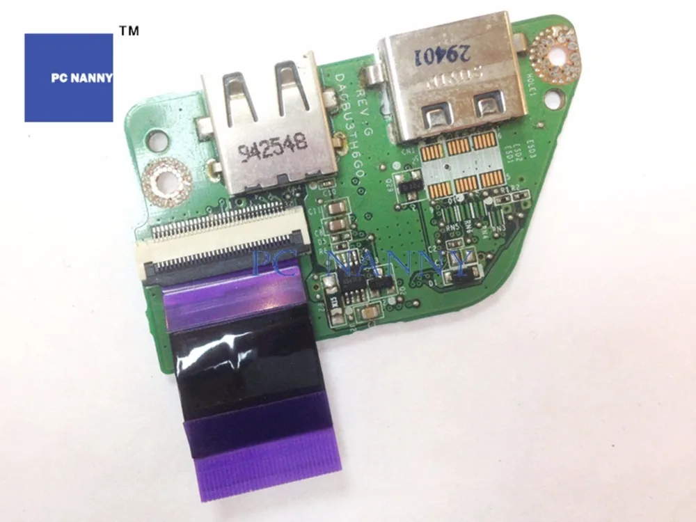 PCNANNY FOR Toshiba T130 T131 T132 T133 T135 USB AND SOCKET BOARD WITH ...